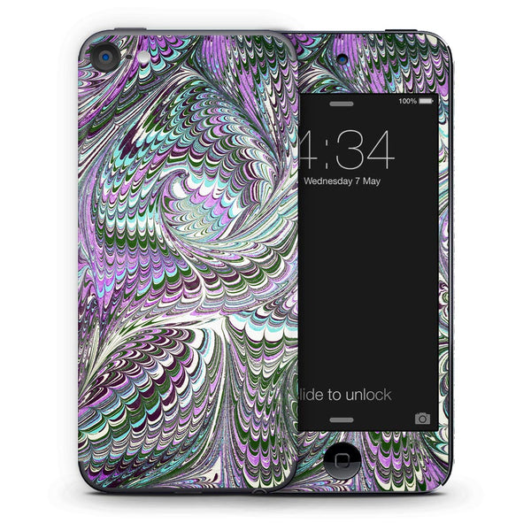 Apple iPod Touch Skin - Ebru Marble | SkinWraps Australia