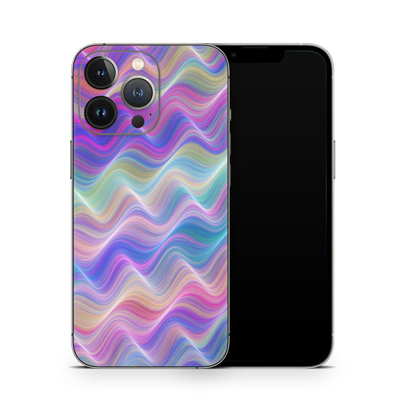 Apple iPhone 13 Skin - Rainbow Frizz | SkinWraps Australia