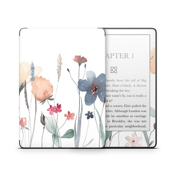 Kindle Paperwhite Skin - Field of Flowers V2 | SkinWraps Australia