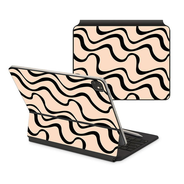 Apple iPad Magic Keyboard Skin - Abstract Swirl | SkinWraps Australia