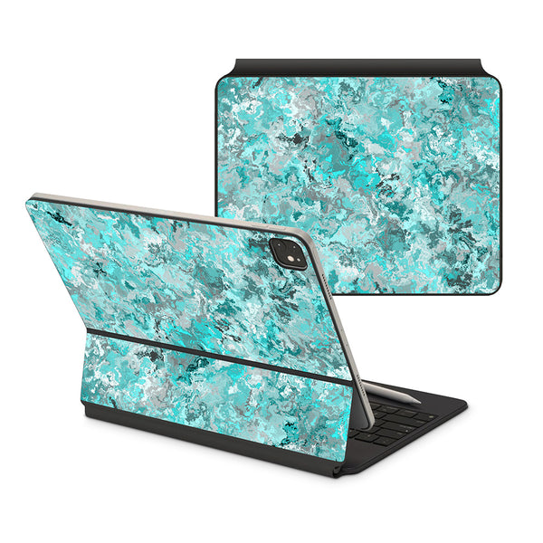 Apple iPad Magic Keyboard Skin - Periwinkle Dream | SkinWraps Australia