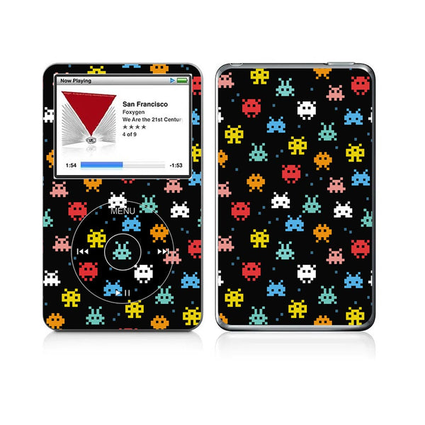 Apple iPod Classic - Space Invaders | SkinWraps Australia