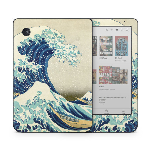 Kobo Clara Skin - Great Wave | SkinWraps Australia