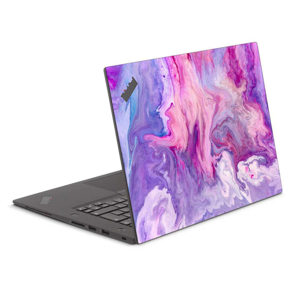 Lenovo ThinkPad Yoga X1 Extreme G2 Skin - Purple Marble Swirl ...