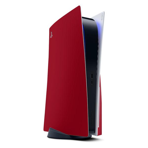 PS5 Disk Console Skin - Red | SkinWraps Australia