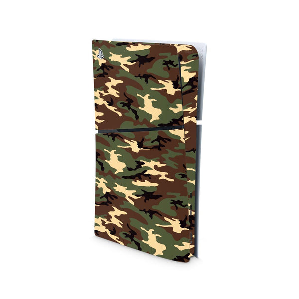 PS5 Slim Console Skin - Army Camo | SkinWraps Australia