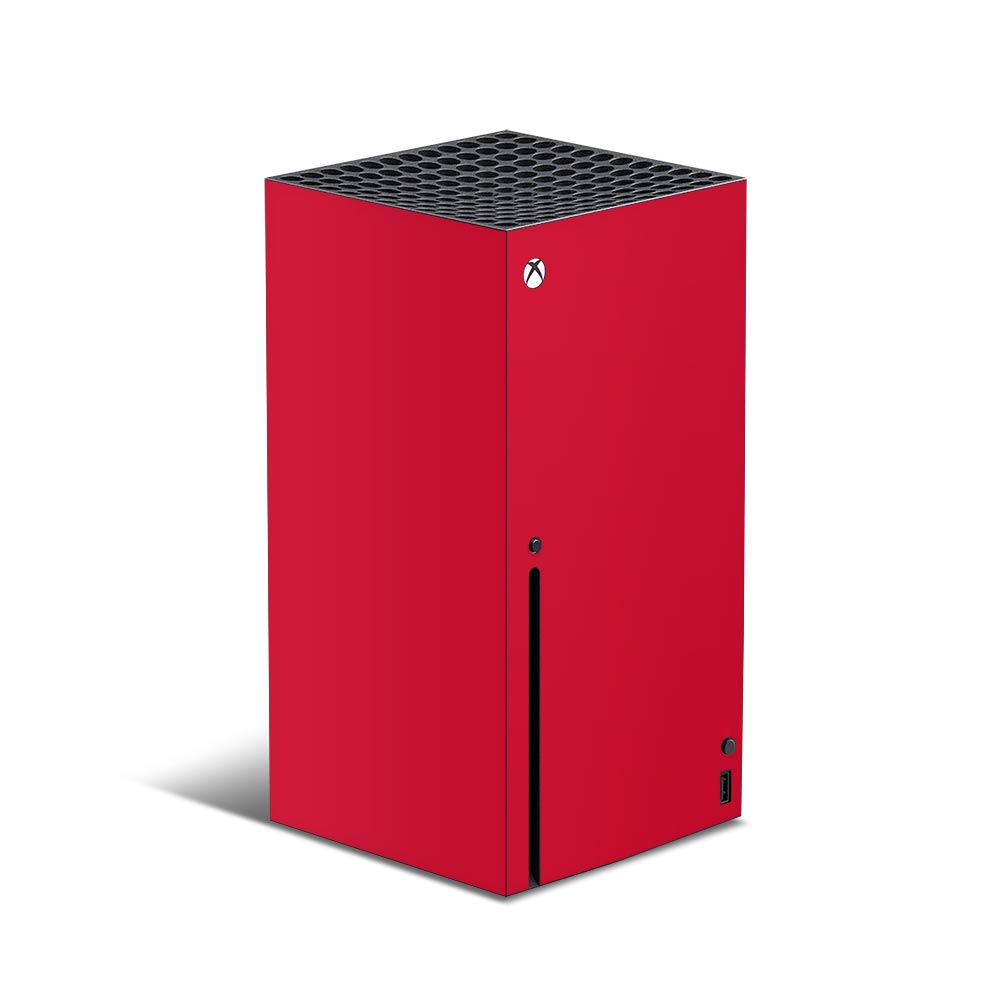 Xbox Series X Skin - Red | SkinWraps Australia