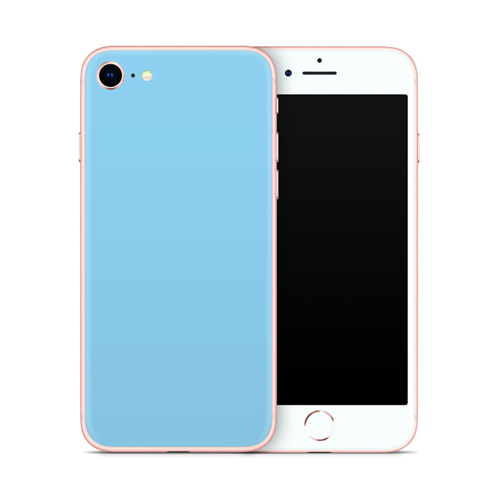 Apple iPhone 7/8 Skin - Baby Blue | SkinWraps Australia