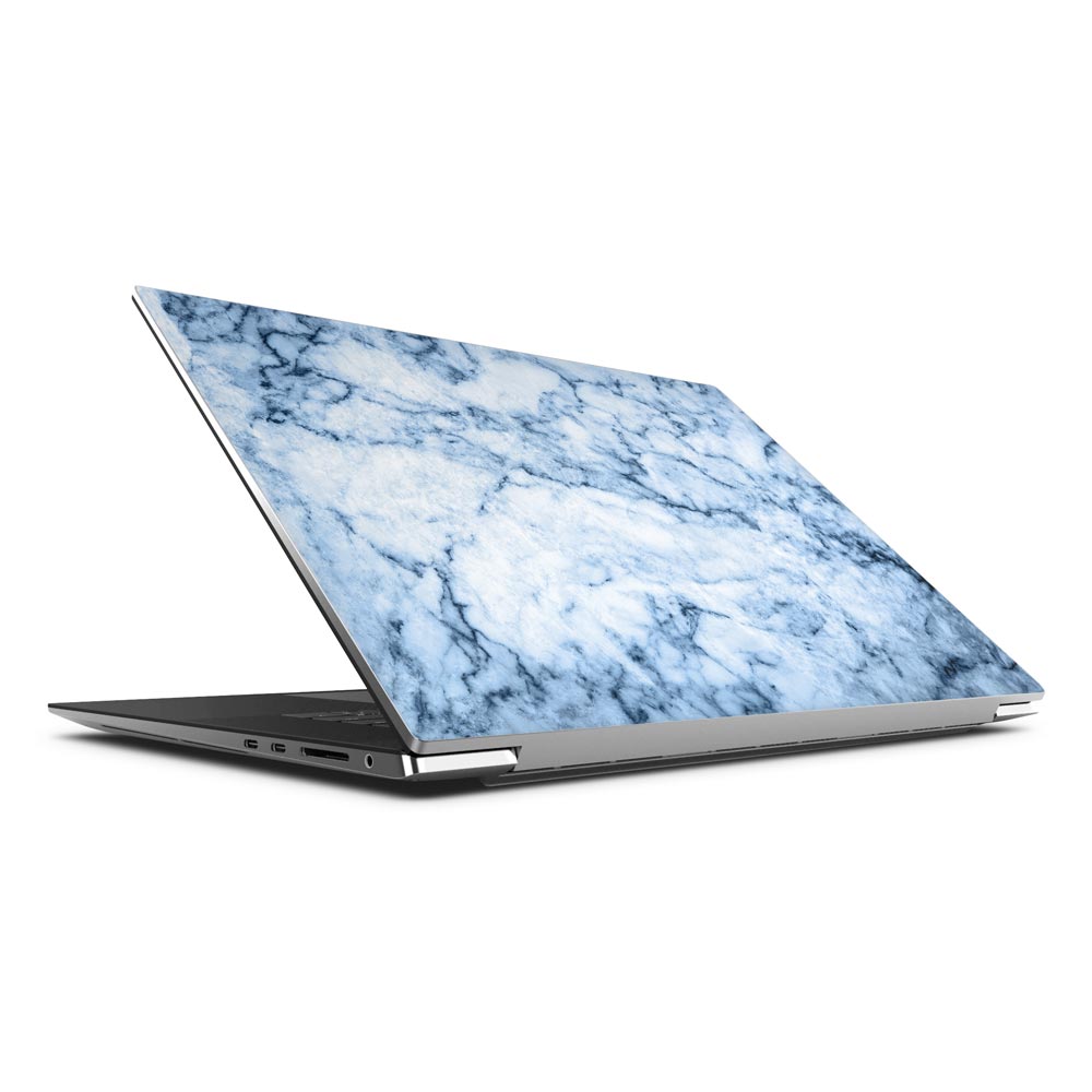 Dell XPS 17 Skin - Blue Vein Marble | SkinWraps Australia