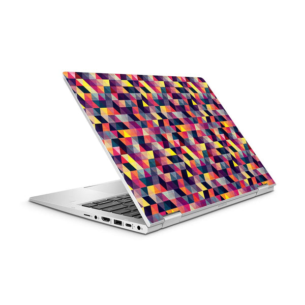 HP ProBook x360 435 Laptop Skin - Vintage Geometric | SkinWraps Australia