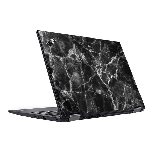 Lenovo ThinkPad X13 Yoga G2 Skin - Classic Black Marble | SkinWraps ...