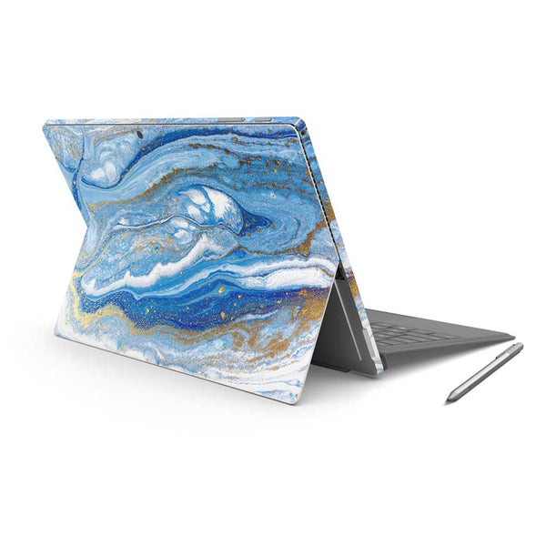 Microsoft Surface Pro Skin - Blue Marble Sprinkles | SkinWraps Australia