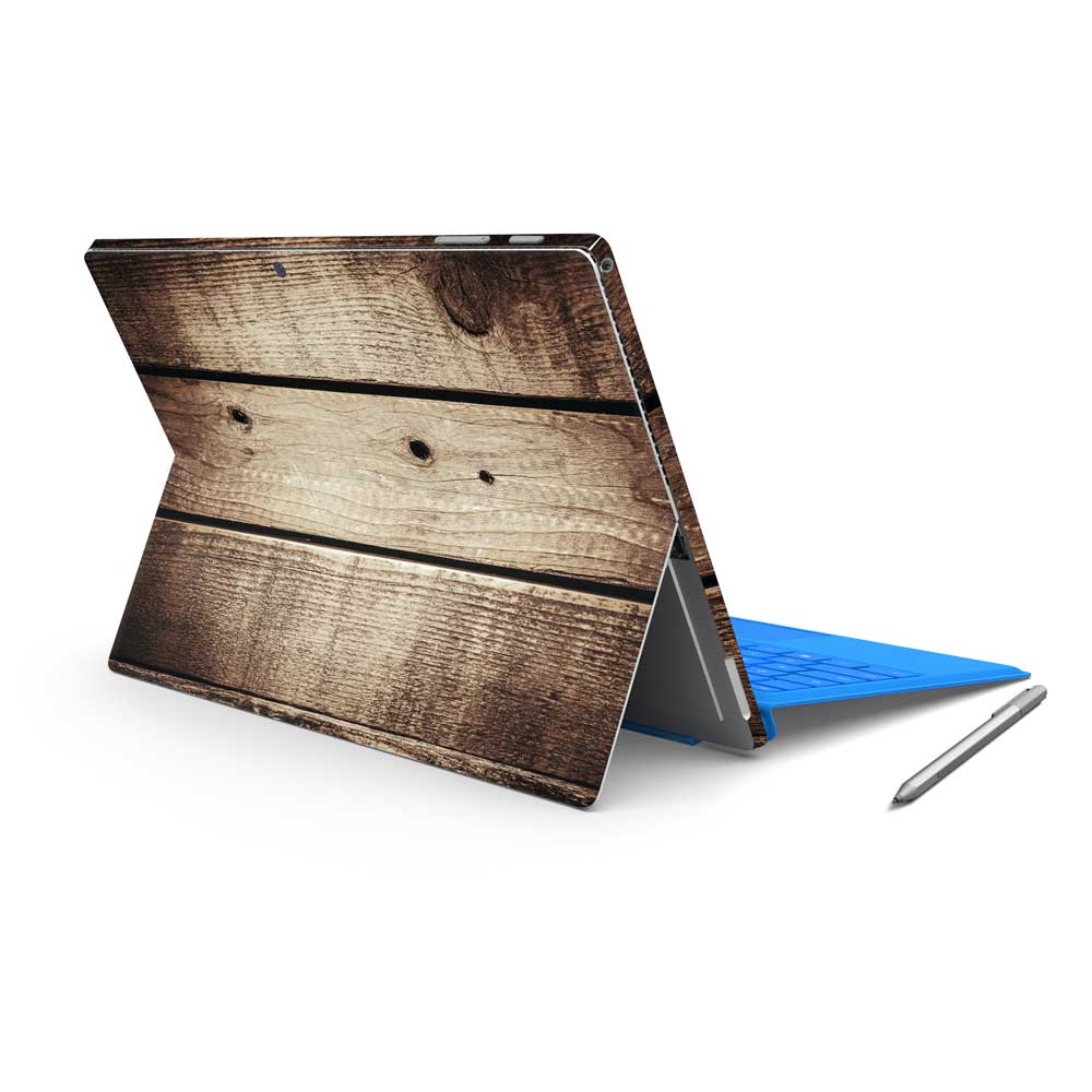 Microsoft Surface Pro Skin - Vintage Wood | SkinWraps Australia