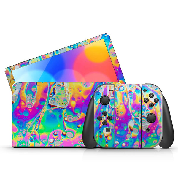 Nintendo Switch Oled Skin - Soap Wash | SkinWraps Australia
