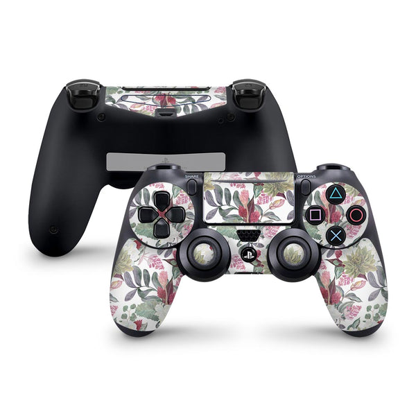 PS4 Controller Skin - Watercolour Floral | SkinWraps Australia