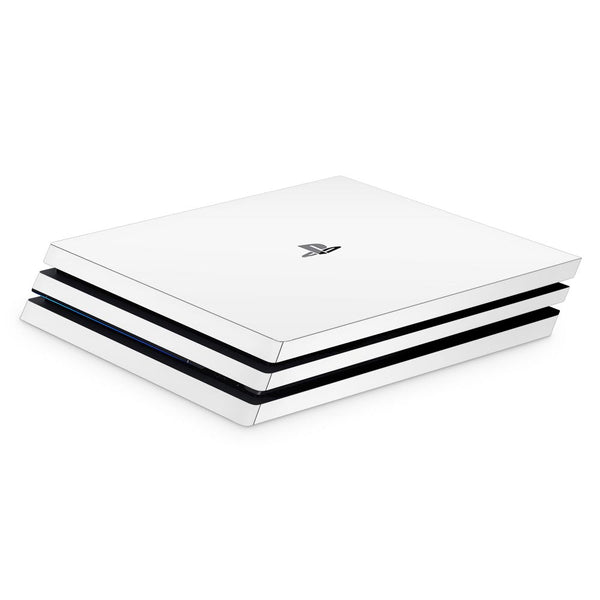 PS4 Pro Console Skin - White | SkinWraps Australia