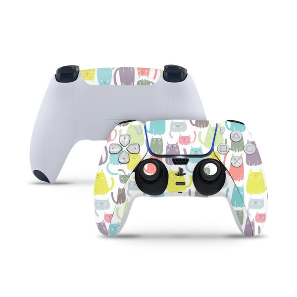 PS5 Controller Skin - Here Kitty | SkinWraps Australia