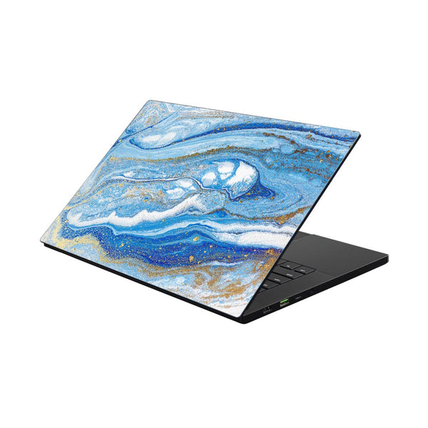 Razer Blade 14 Skin - Blue Marble Sprinkles | SkinWraps Australia