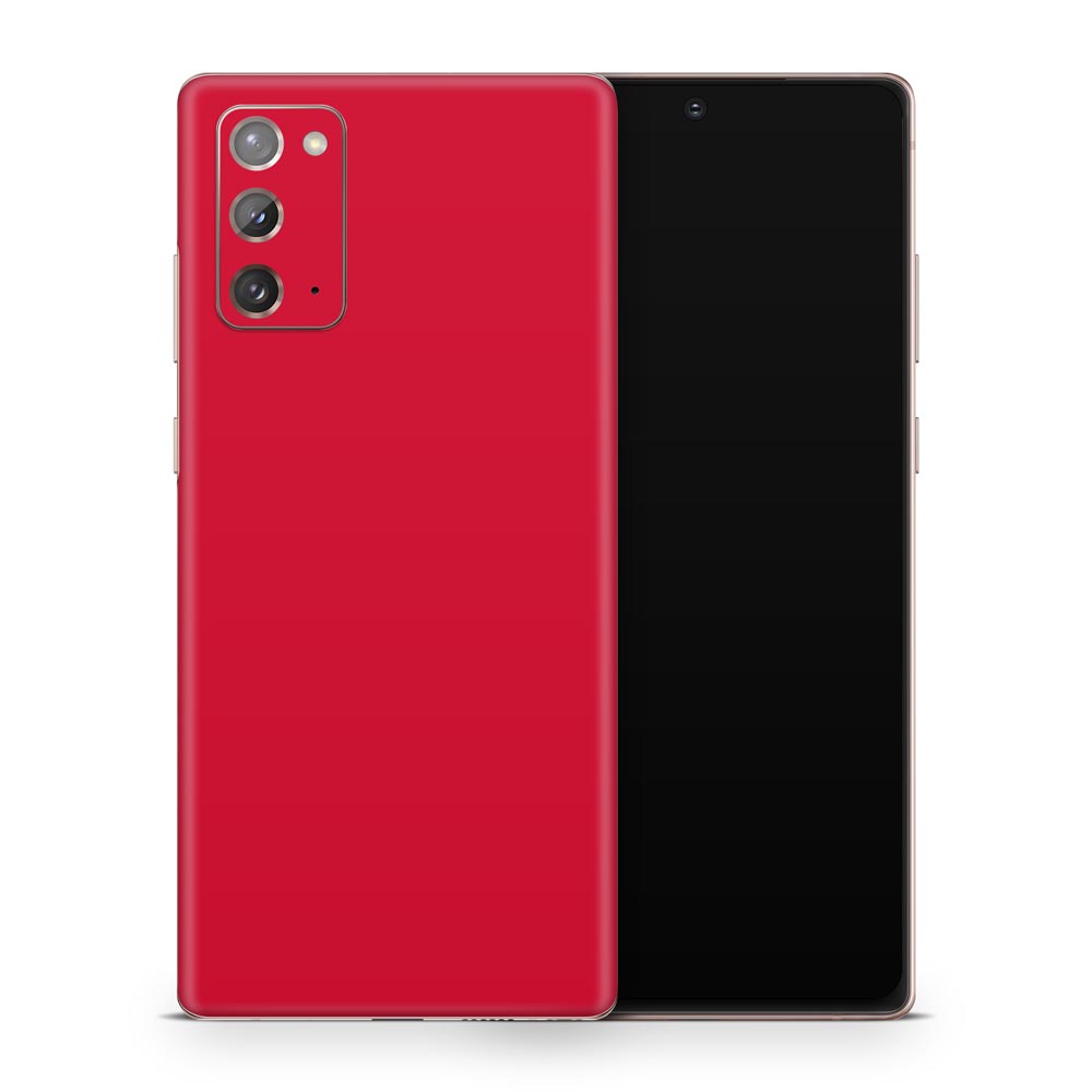 Galaxy Note 20 Skin - Red | SkinWraps Australia