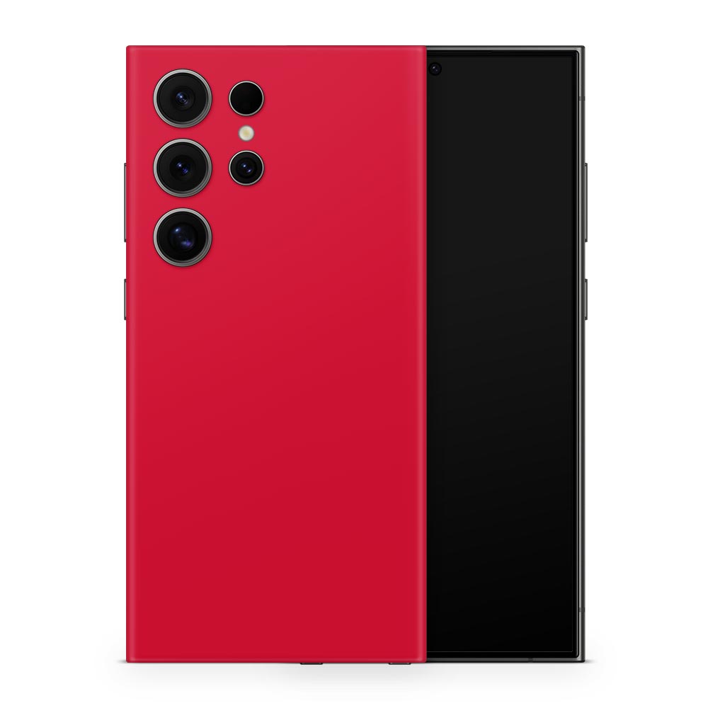 Samsung Galaxy S24 Skin - Red | SkinWraps Australia