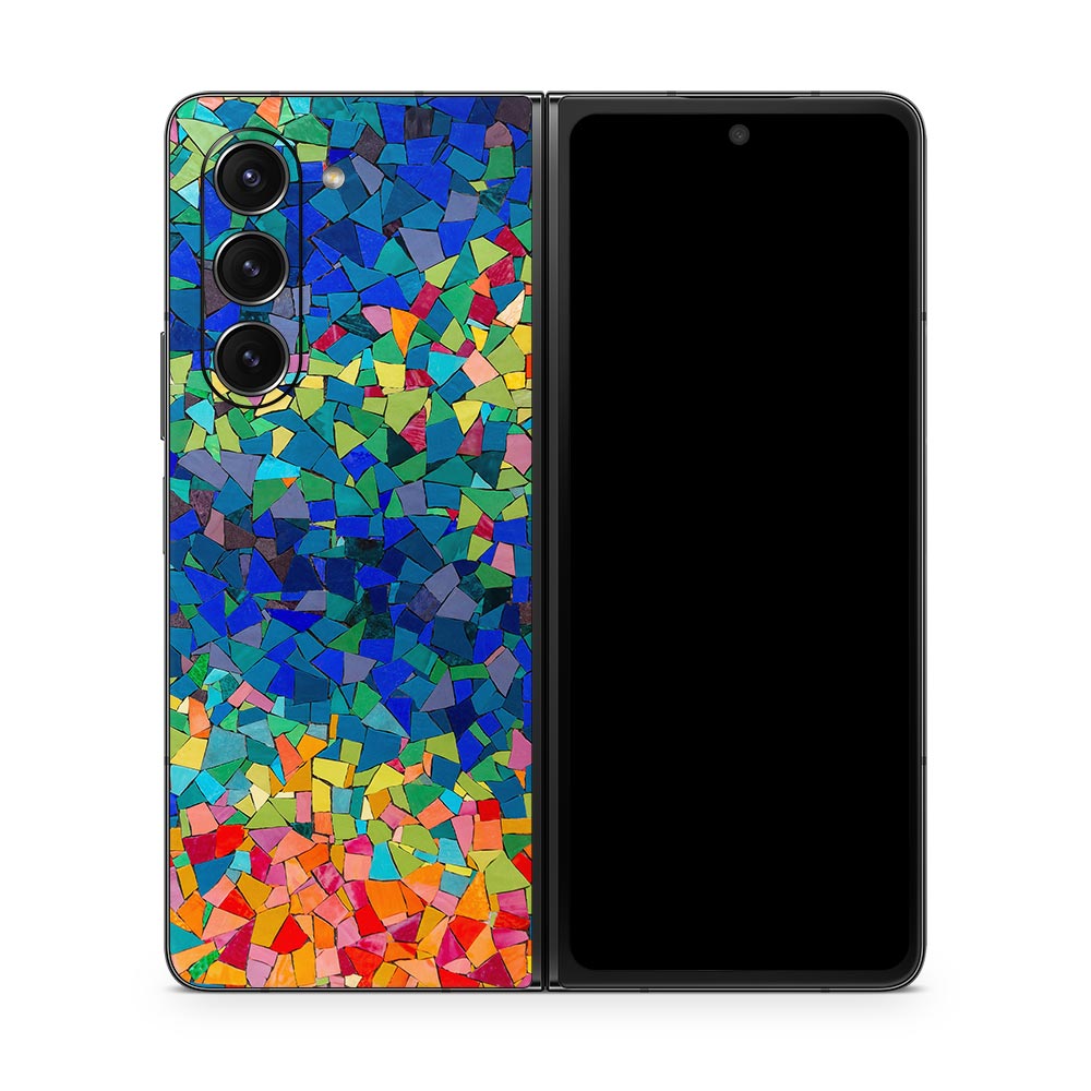 Samsung Galaxy Z Fold Skin - Smash Mosaic | SkinWraps Australia