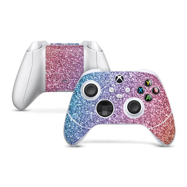 Xbox Series S Controller Skin - Rainbow Ombre II | SkinWraps Australia