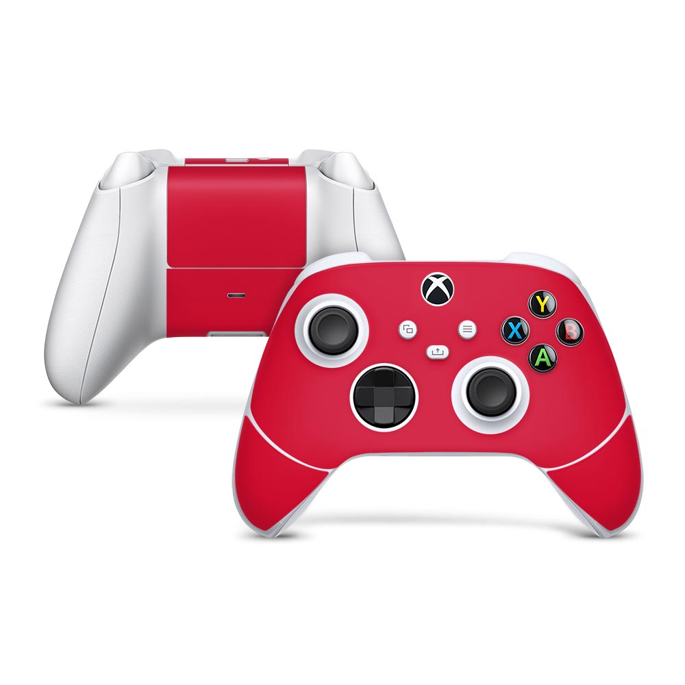 Xbox Series S Controller Skin - Red | SkinWraps Australia