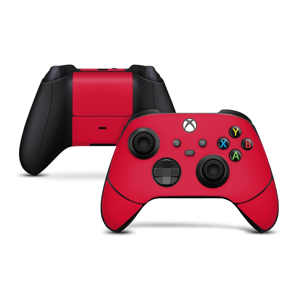 Xbox Series X Controller Skin - Red | SkinWraps Australia