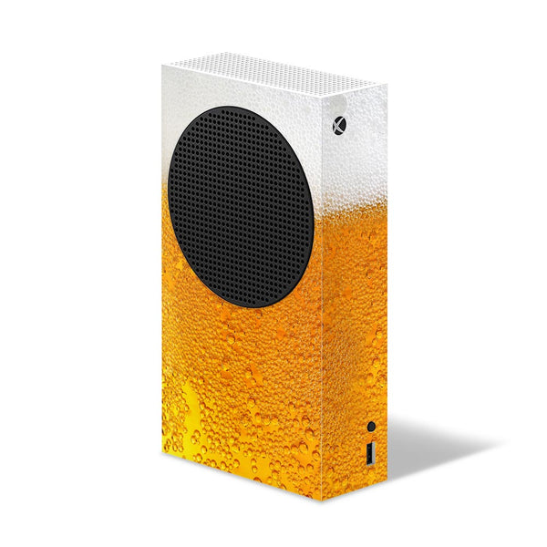 Xbox Series S Skin - Beer Bubbles | SkinWraps Australia